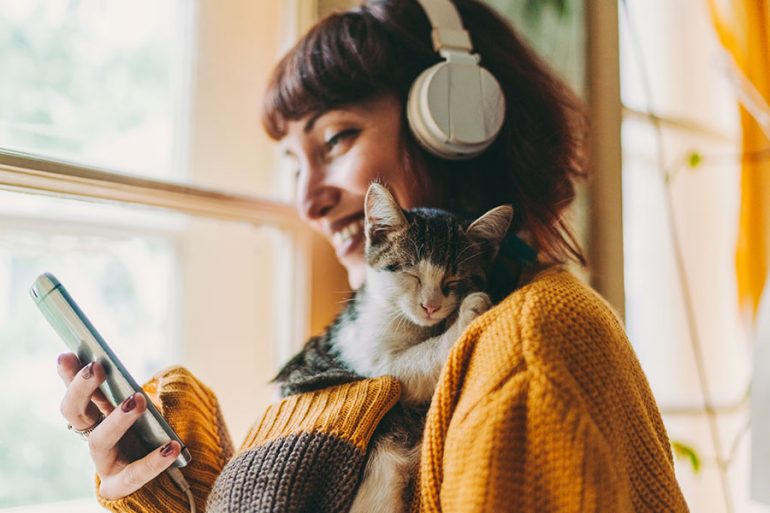 El ronroneo de tu gato es terapéutico; conoce sus beneficios