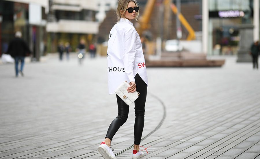 7 looks en tenis con los que te olvidarás de la elegancia de los ...