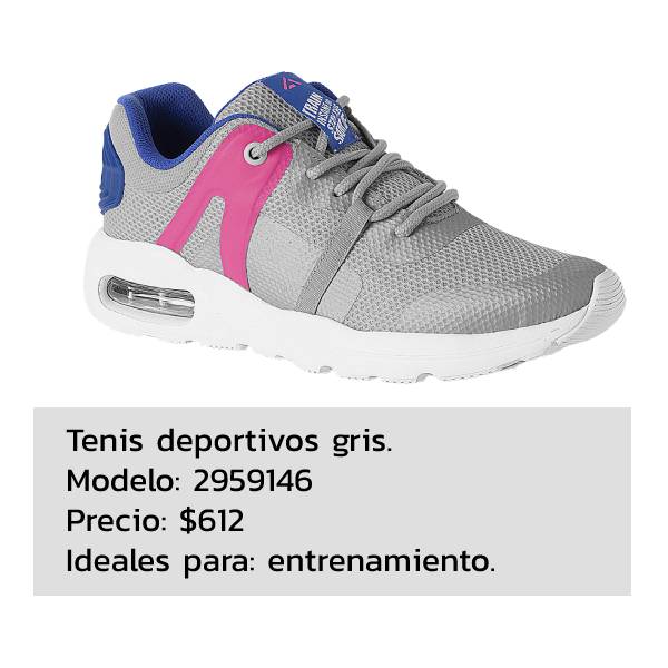 Tenis para entrenar y correr por menos de $700 - Revista Cosmopolitan