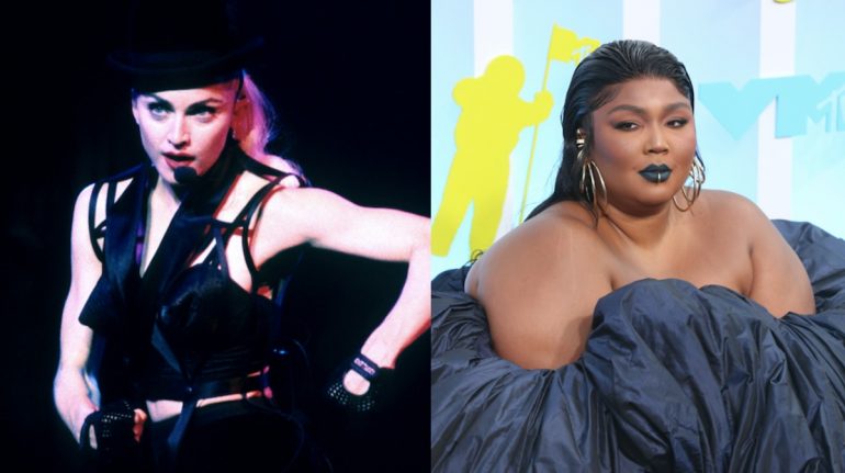 Lizzo recrea uno de los looks más icónicos y atrevidos de Madonna ...