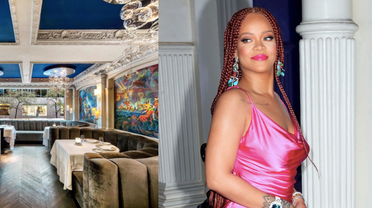 Rihanna ayudó a los meseros de un restaurante de NY a limpiar las mesas ...